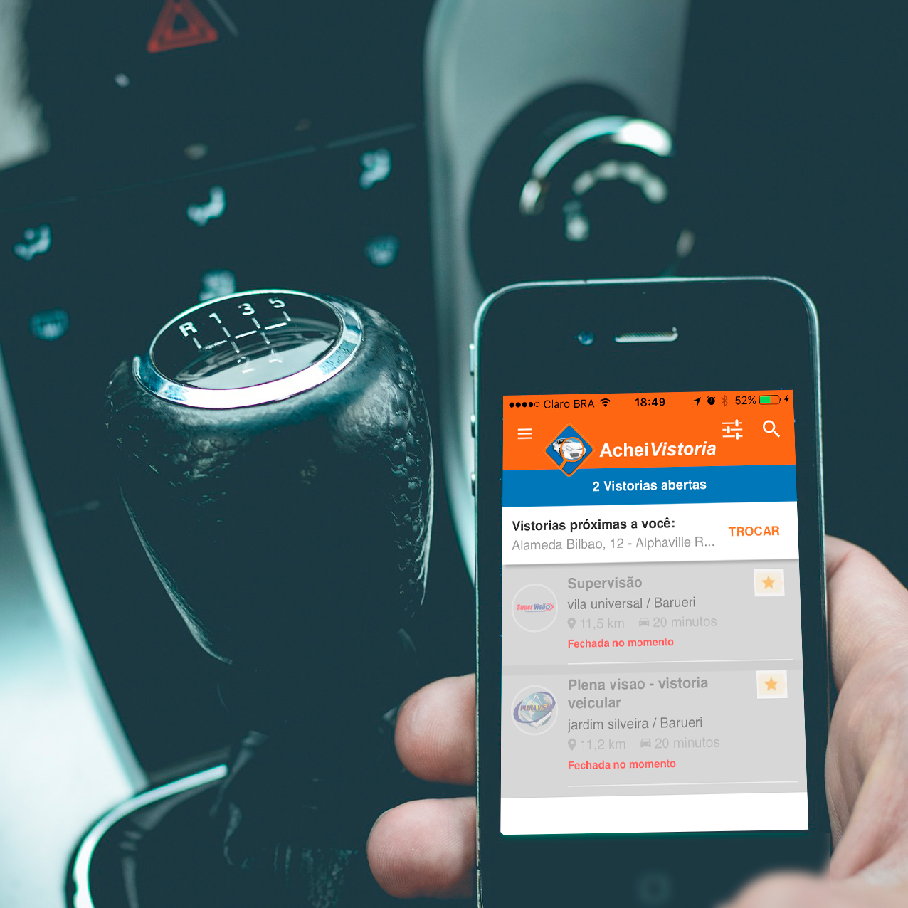 App Achei Vistoria - Alphacode IT Solutions - Customized solutions for ...